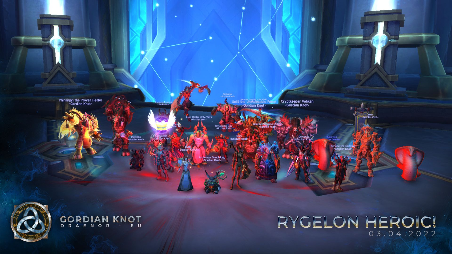 Rygelon Heroic Down! - Gordian Knot - WoW Draenor EU Guild Horde